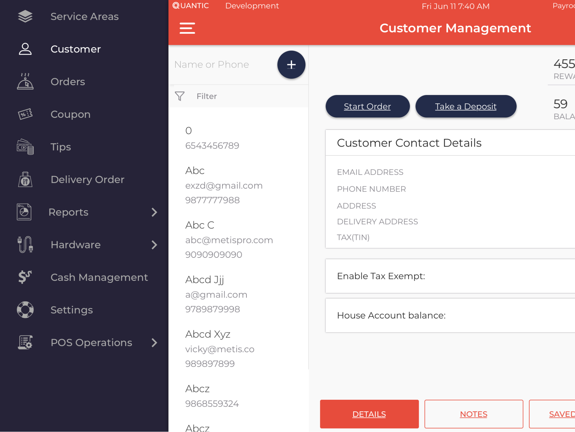 Customer Management | Quantic POS Learning Resources
