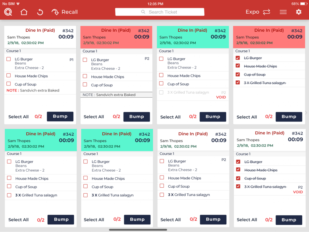 Multiple Screen Options | Quantic KDS for Kitchen & Expo