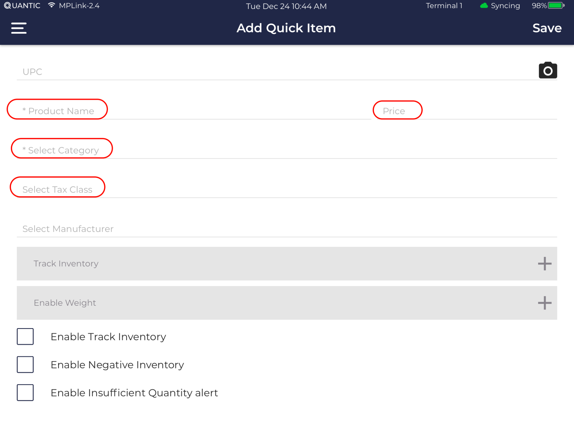Retail Order Management | Quantic POS Learning Resources