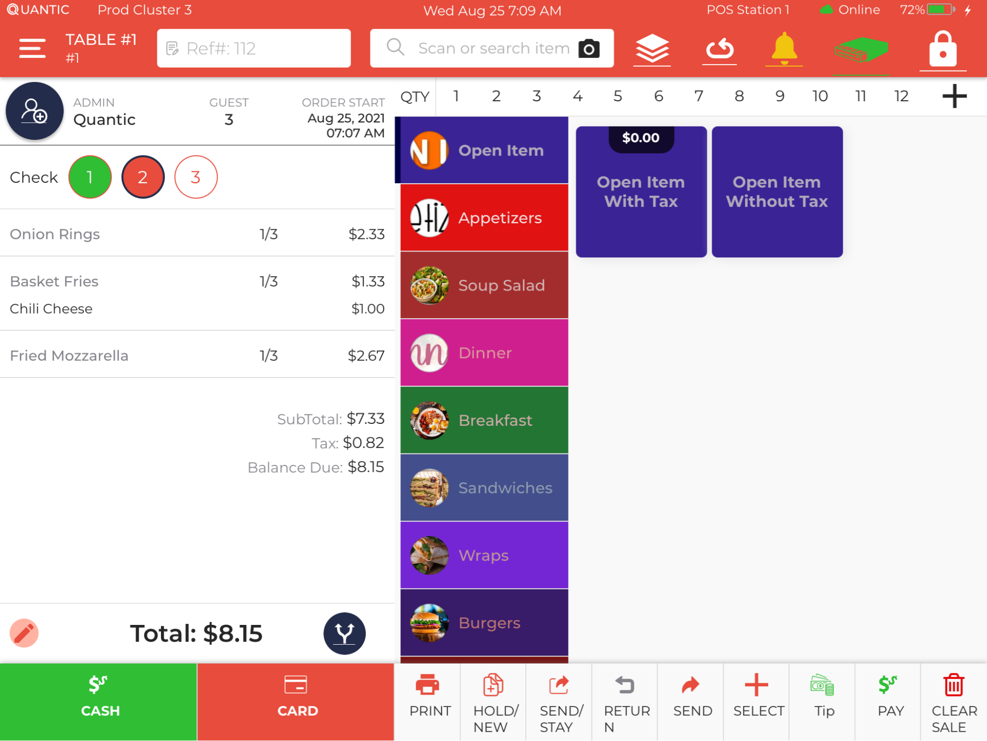Splitting a Check Evenly | Simplify Payment with Quantic POS