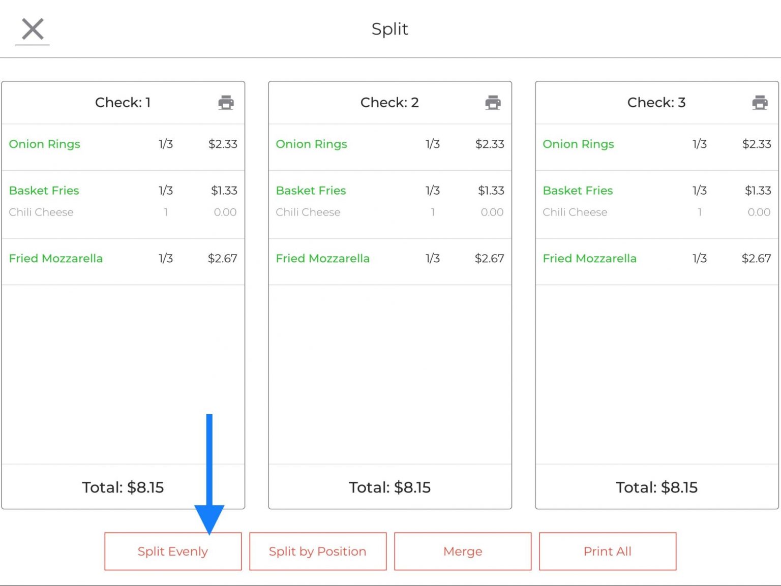 Splitting a Check Evenly | Simplify Payment with Quantic POS