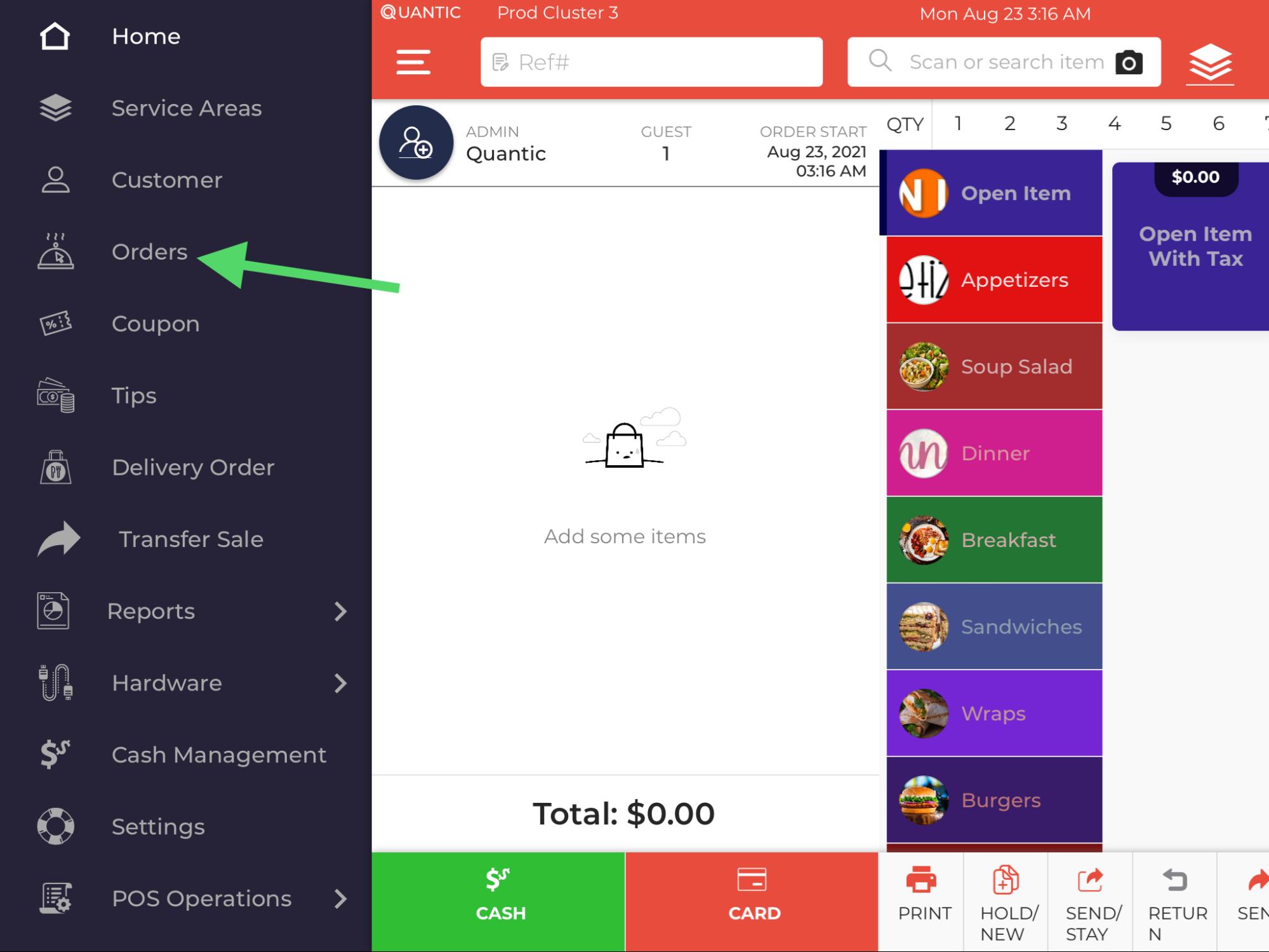 How to Add Tip Screen on Quantic POS | Step-by-Step Guide