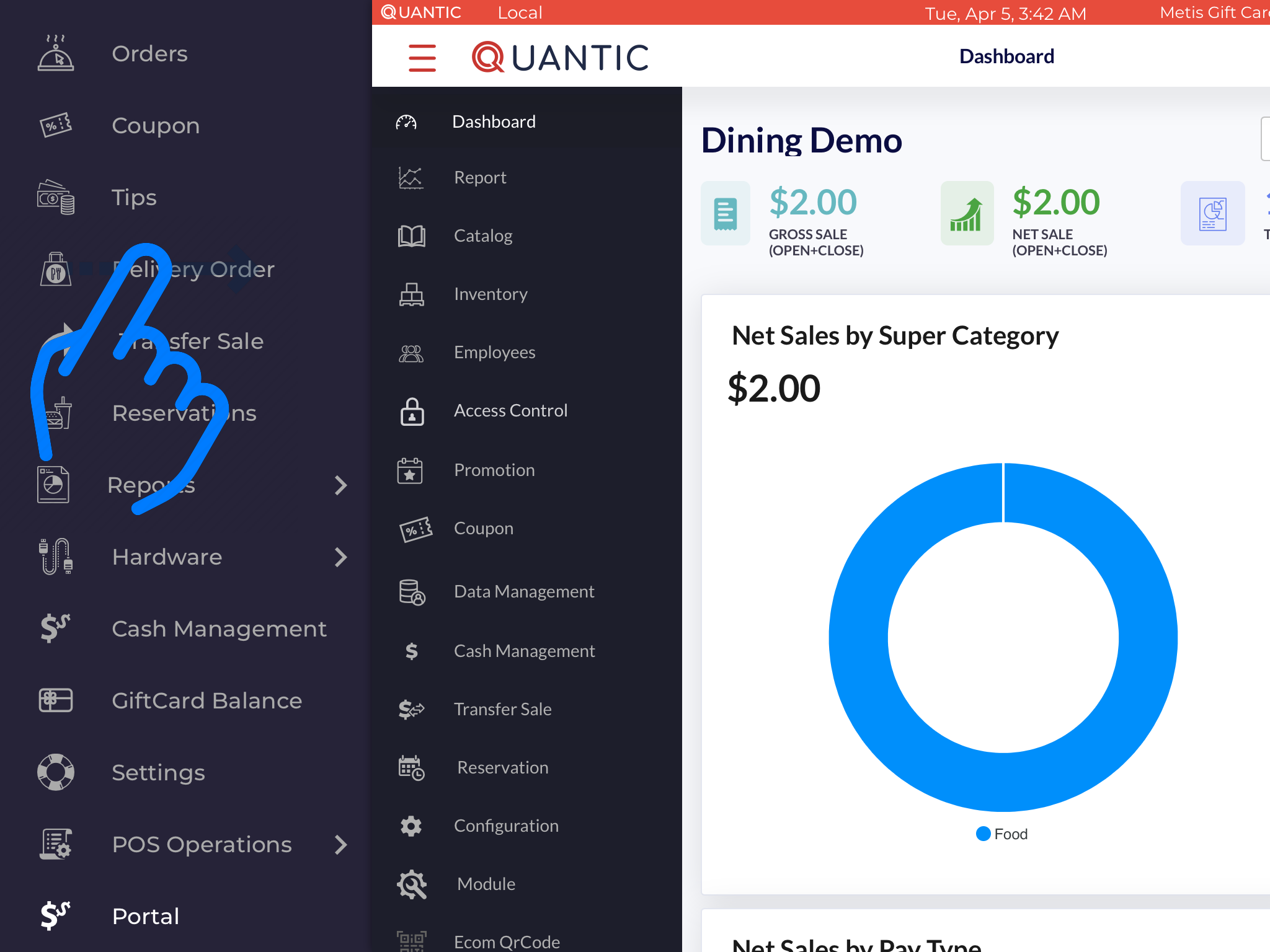 POS Portal Management | Quantic POS Learning Resources