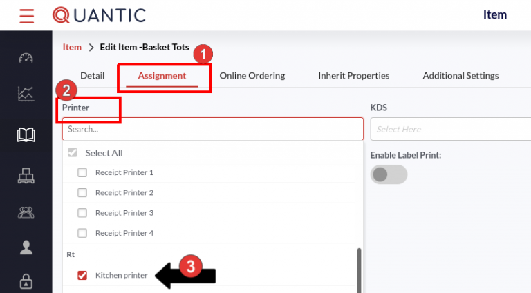 Printer Setup | Quantic POS Learning Resources