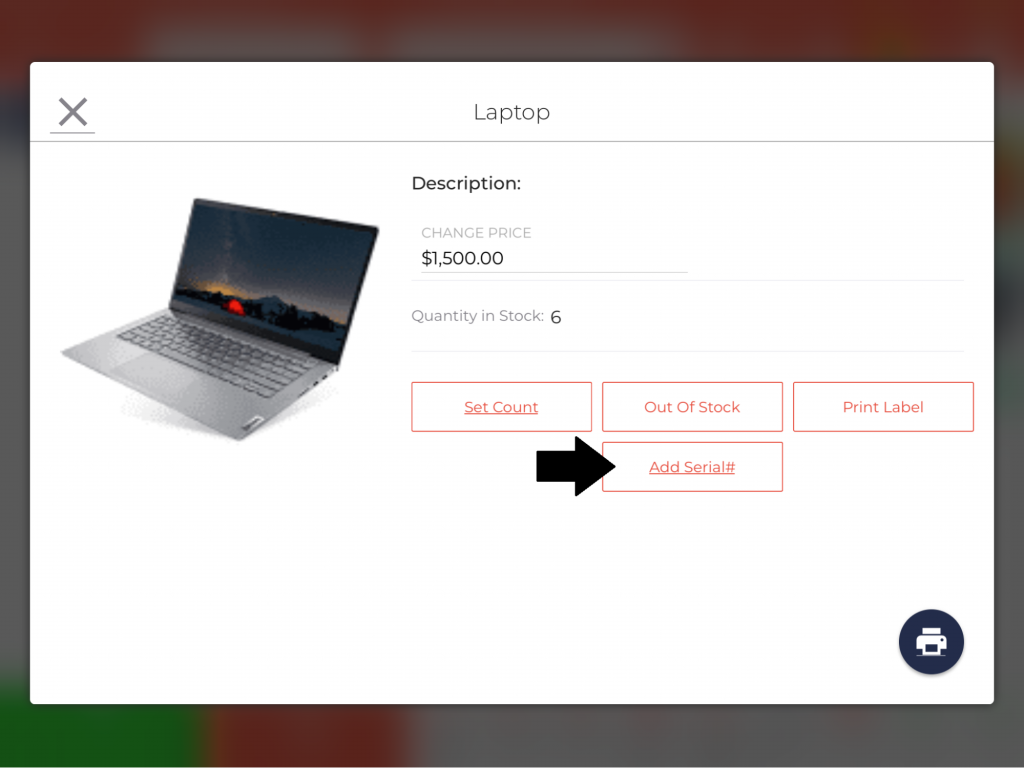 Selling Items via Serial Number | Quantic POS Resources