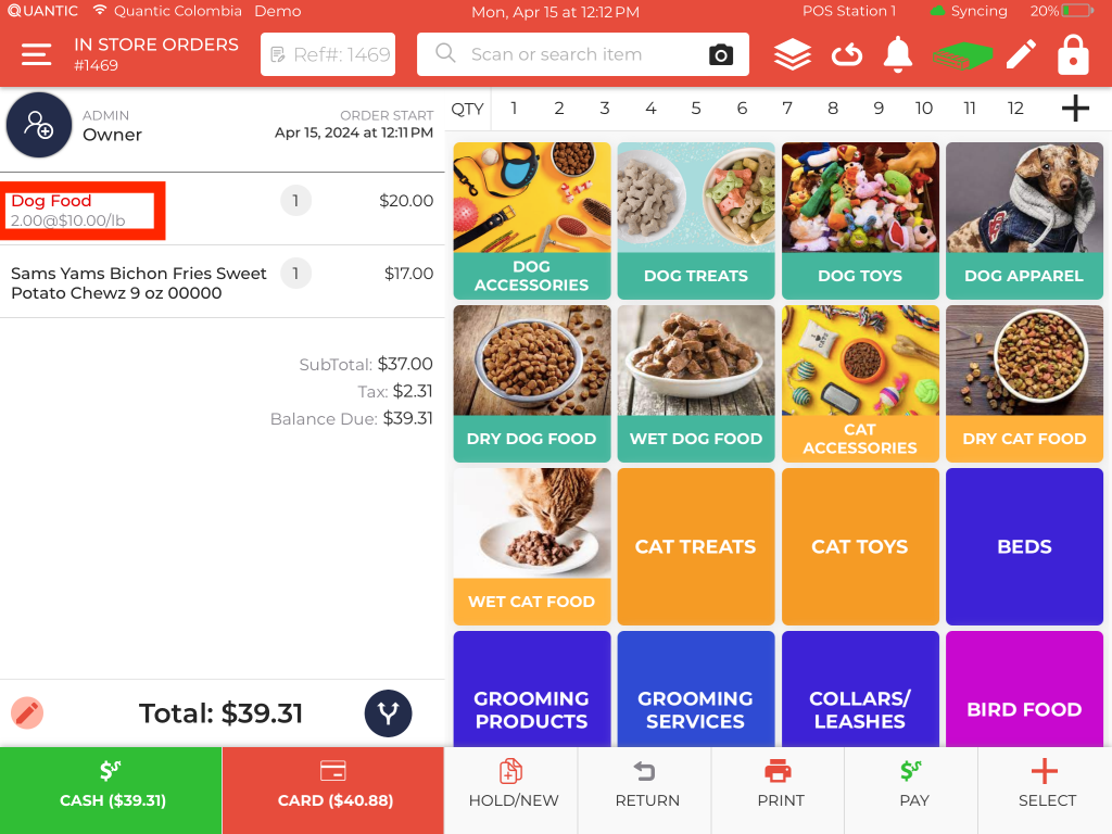 Retail Order Management | Quantic POS Learning Resources