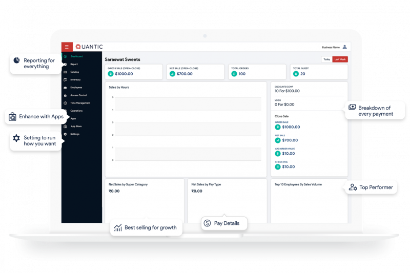 POS Portal Dashboard | Quantic POS