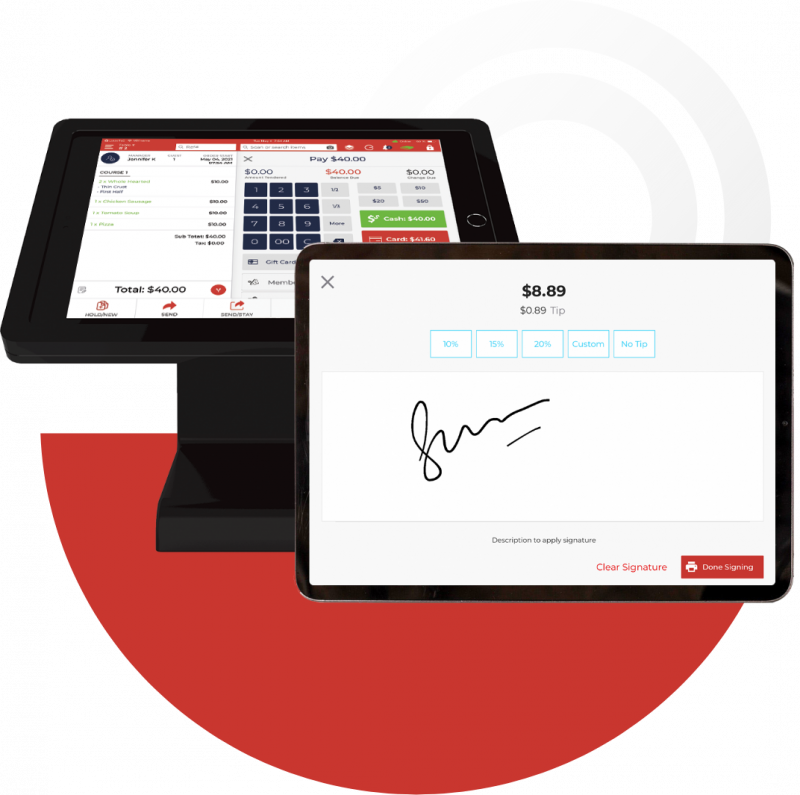Quantic Customer Display System, Customer Facing Display