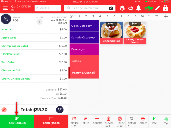 iOS POS Release Notes - Quantic POS - A true iOS and Android Based POS ...