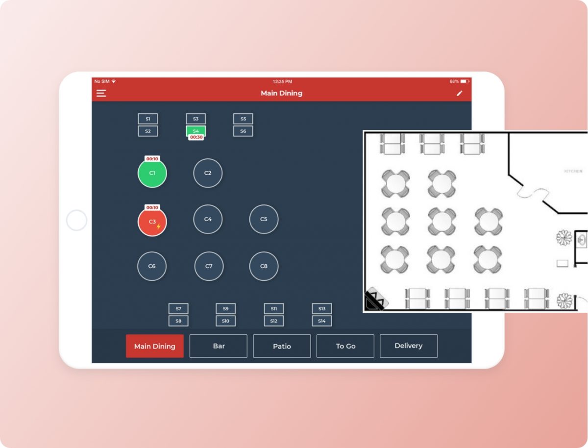 Full Service Restaurants POS System