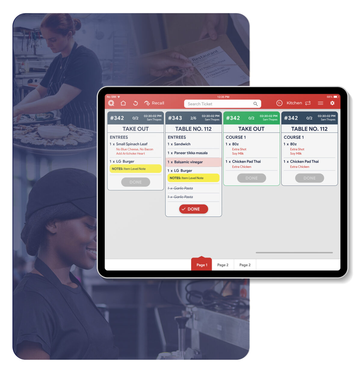 Self Ordering Kiosk for Restaurants and Retailers